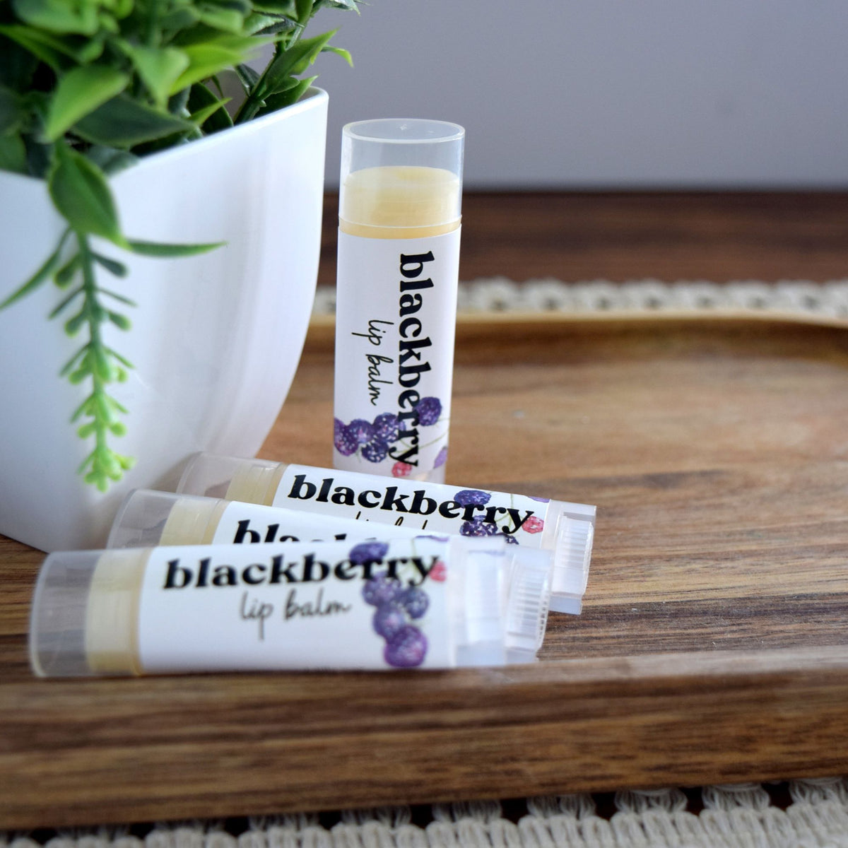 Blackberry Lip Balm – Wandering Pines Cottage