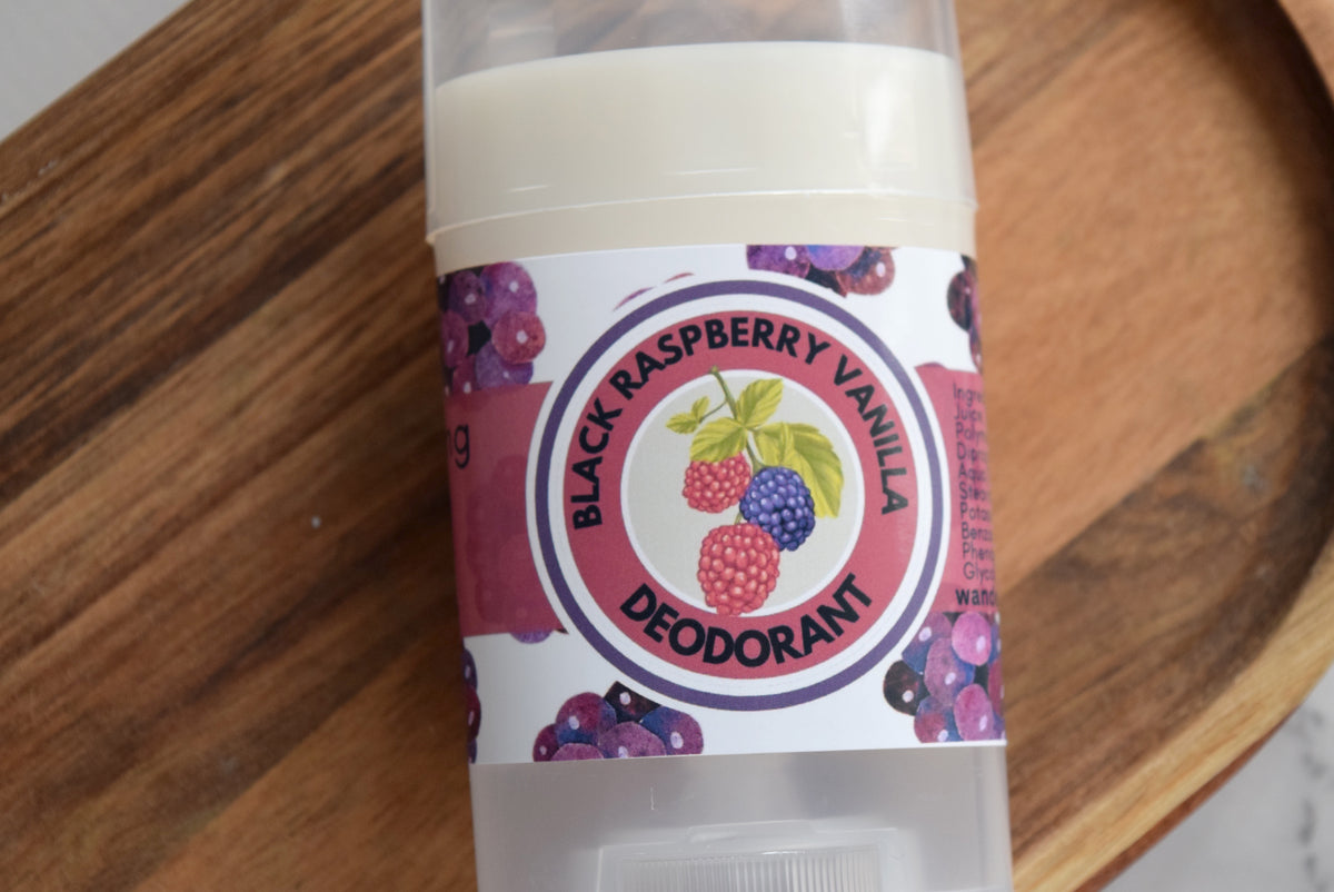 Black Raspberry Vanilla Deodorant – Wandering Pines Cottage